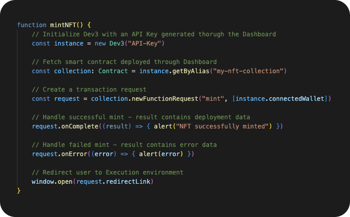 Low-Code Apps & Automation for Blockchain - Dev3